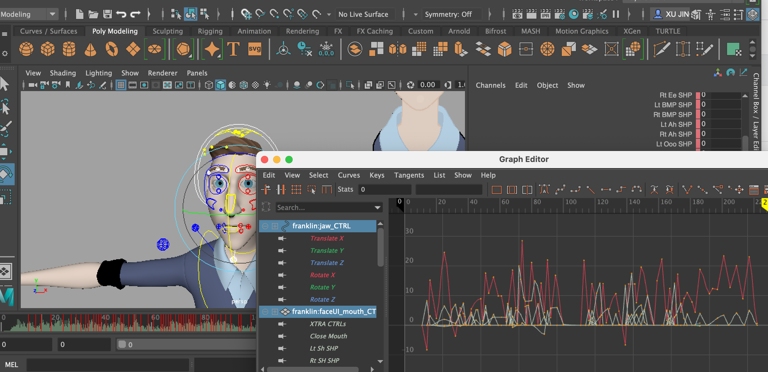 WEEK8 : Phonemes | Crystal MA 3d Computer Animation