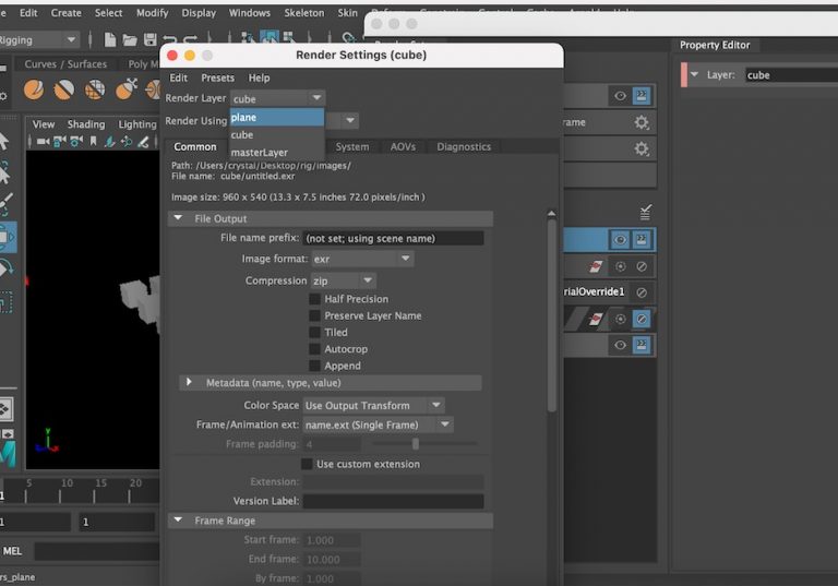 Week6 Render Layer | Crystal MA 3d Computer Animation